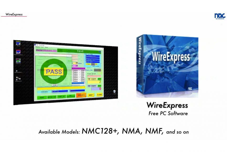 How to Test Cable Harness by PC Software WireExpress (for NMC128+/NMA ...